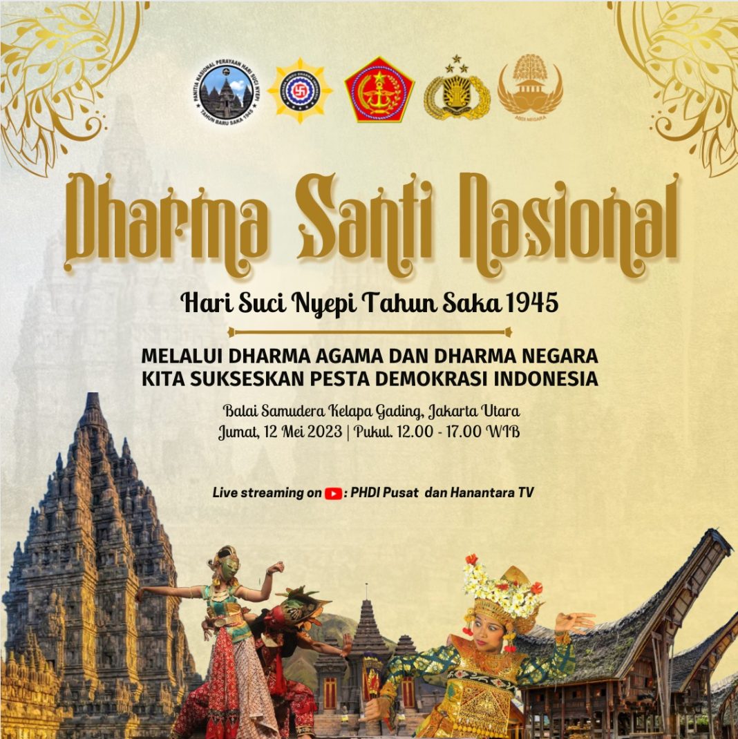 Puncak Acara Dharma Santi Nasional 2023 di Balai Samudra Kelapa Gading ...